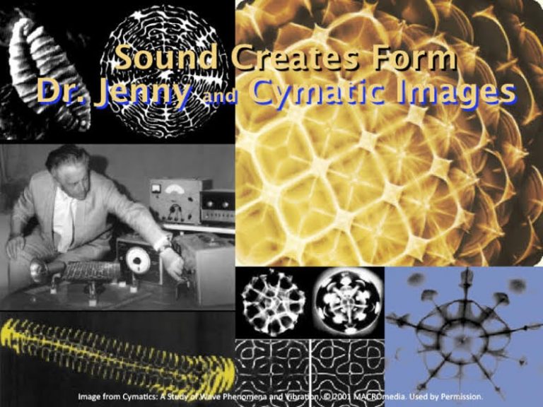 Cymatics: How Sound Vibrations Create Physical Structures - Vesica ...