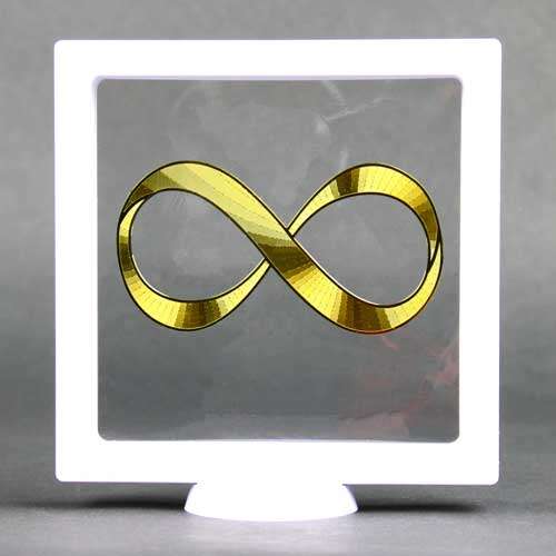 Infinity 4" Grid, 18K Gold-Plated - Vesica Institute for Holistic Studies