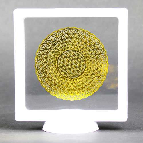 Triangle Cosmic Net Grid 2.87" - Vesica Institute for Holistic Studies